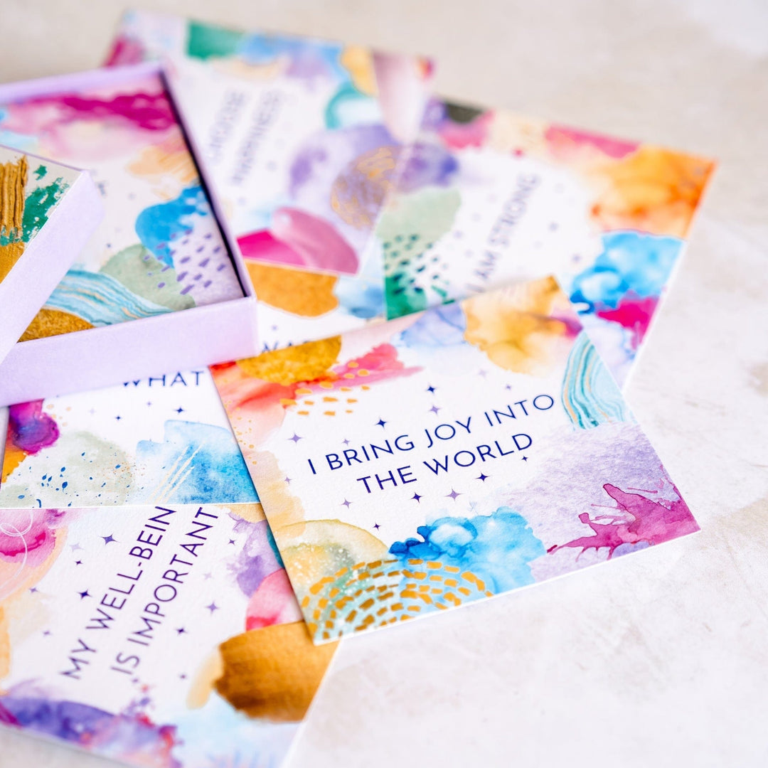 Positive Affirmation Cards – Colourfulness Cards